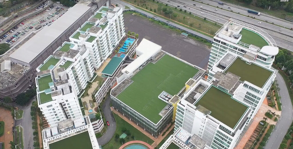 Arrows – New Building 2025 – Angle Top - Arrows International School