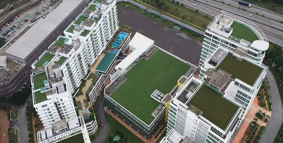 Arrows New Building 2025 – Top View - Arrows International School
